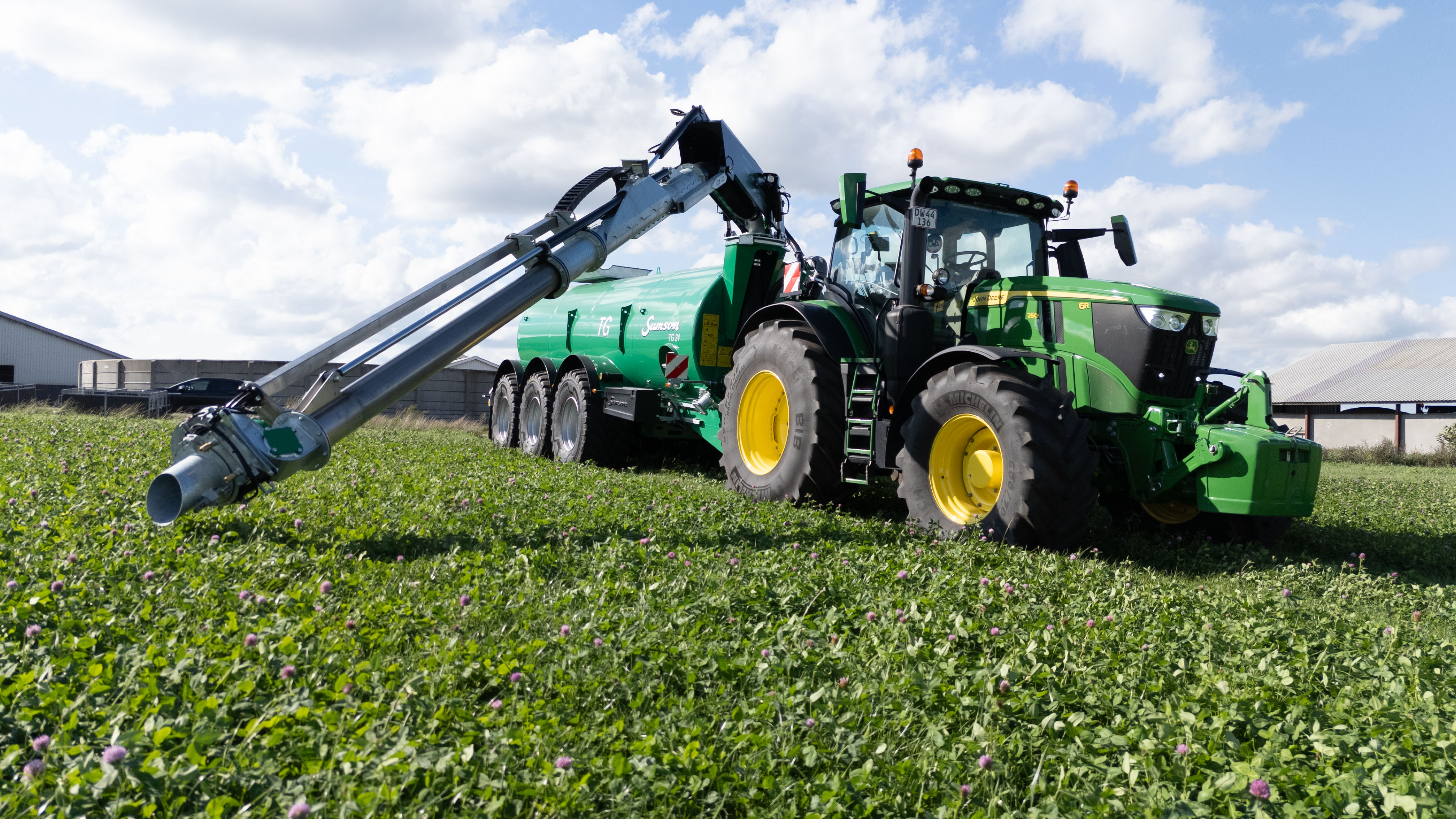 Samson lancerer nyt pumpetårn på Agritechnica - LandbrugsAvisen