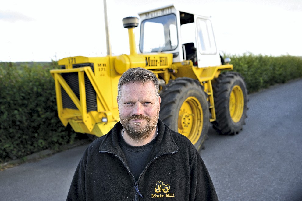 Thomas har Danmarks største Muir-Hill-samling - LandbrugsAvisen