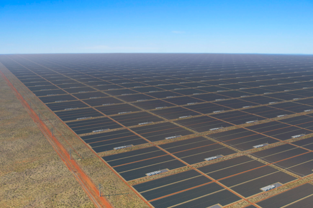 Australien bygger gigantisk solcellepark på 12.000 hektar - LandbrugsAvisen
