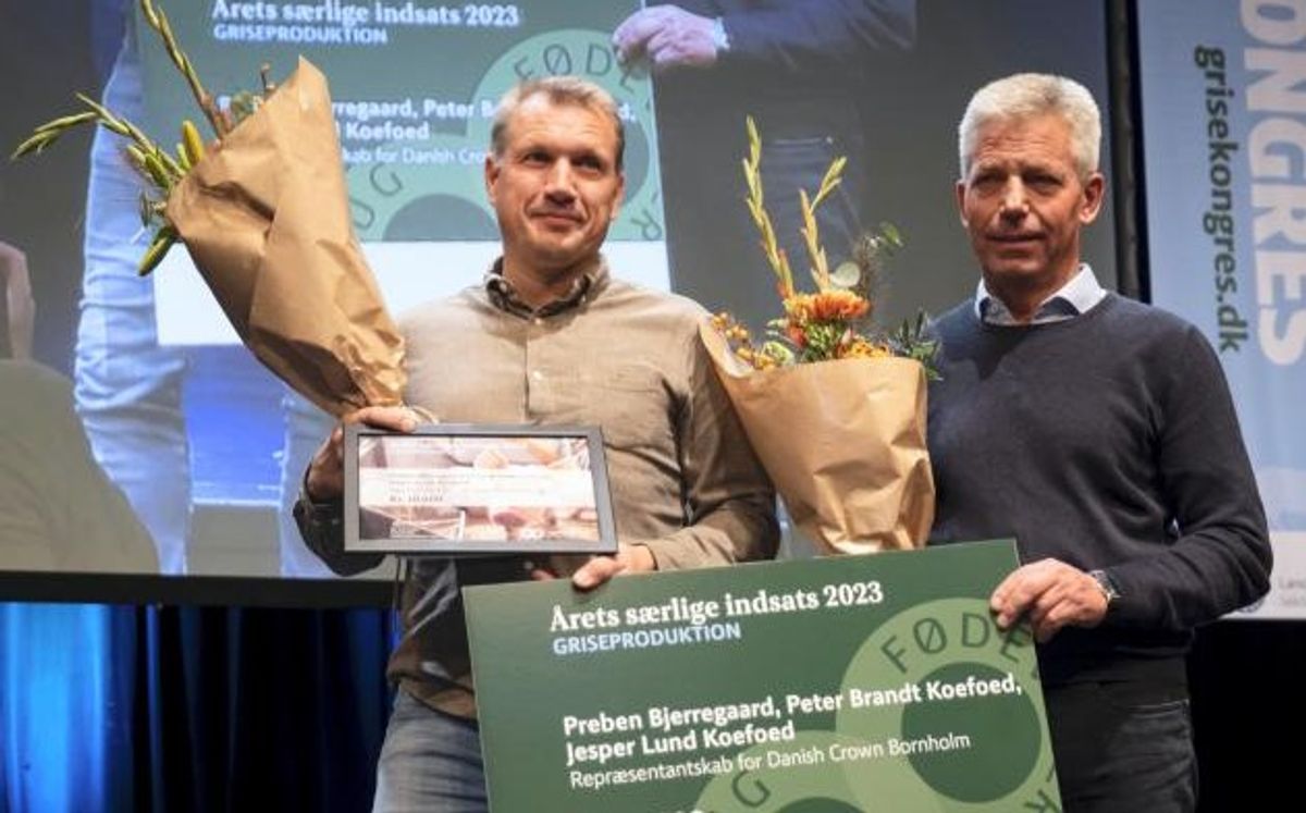 Vinder af særlig pris på grisekongres: Verden er større end vores egen ...