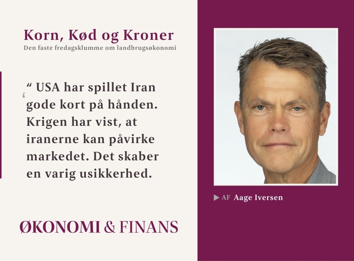 Fast pris i en urolig verden - LandbrugsAvisen